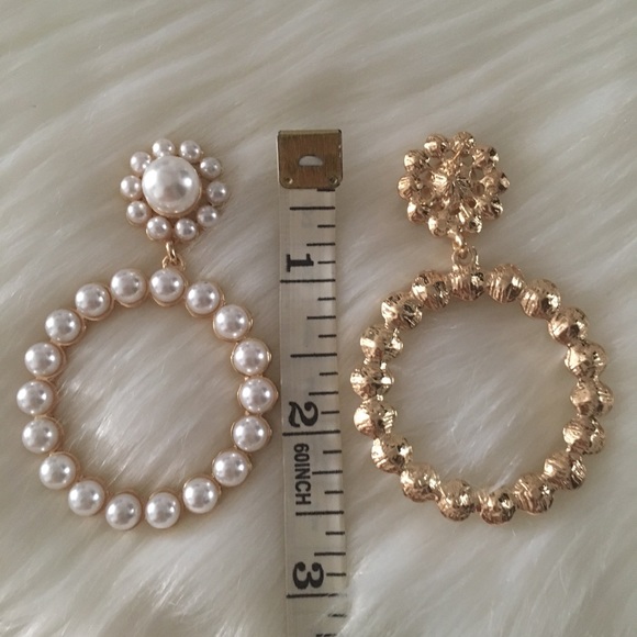 Jewelry | Pearl Statement Earrings | Poshmark